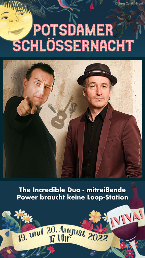 The Incredible Duo auf der Potsdamer Schlössernacht – rolandscull.de